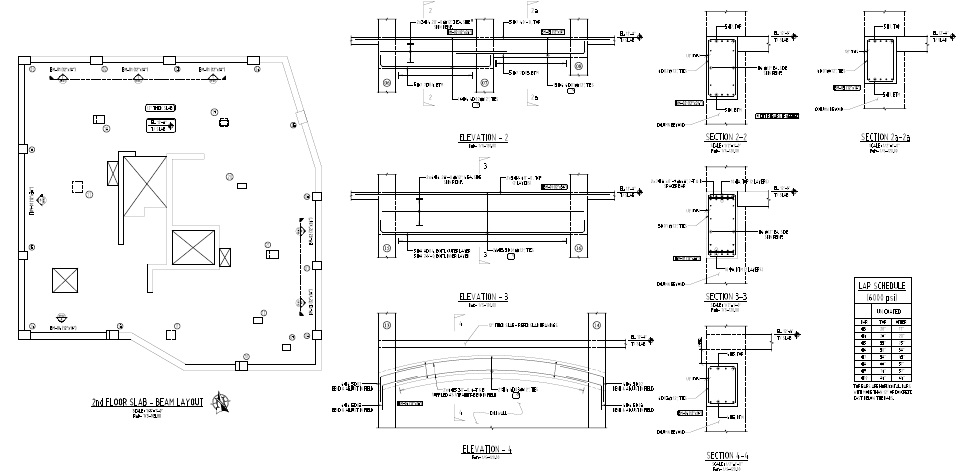 Samples- Rebar Detailing, rebar shop drawings